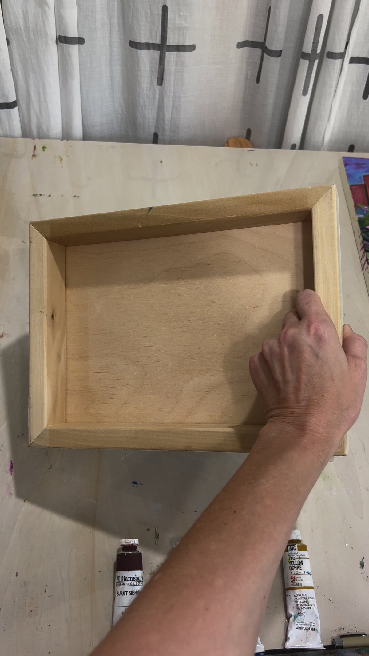 West Texas Storm, Oil Painting From Artist Private Collection, Not Ava ...